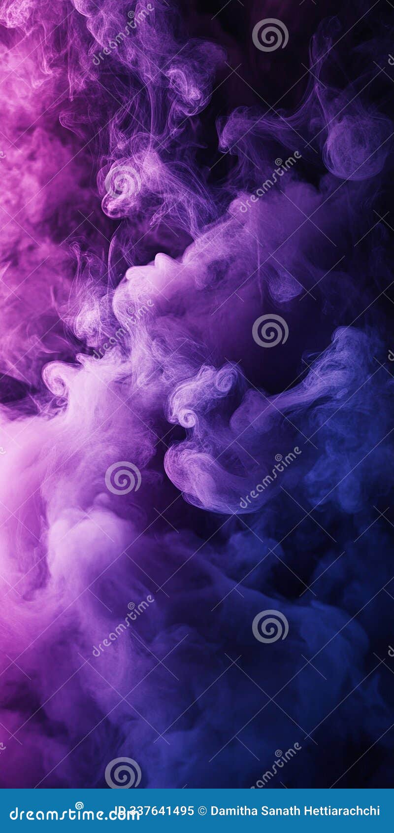Violet Smoke Background stock illustration. Illustration of aigenerated ...