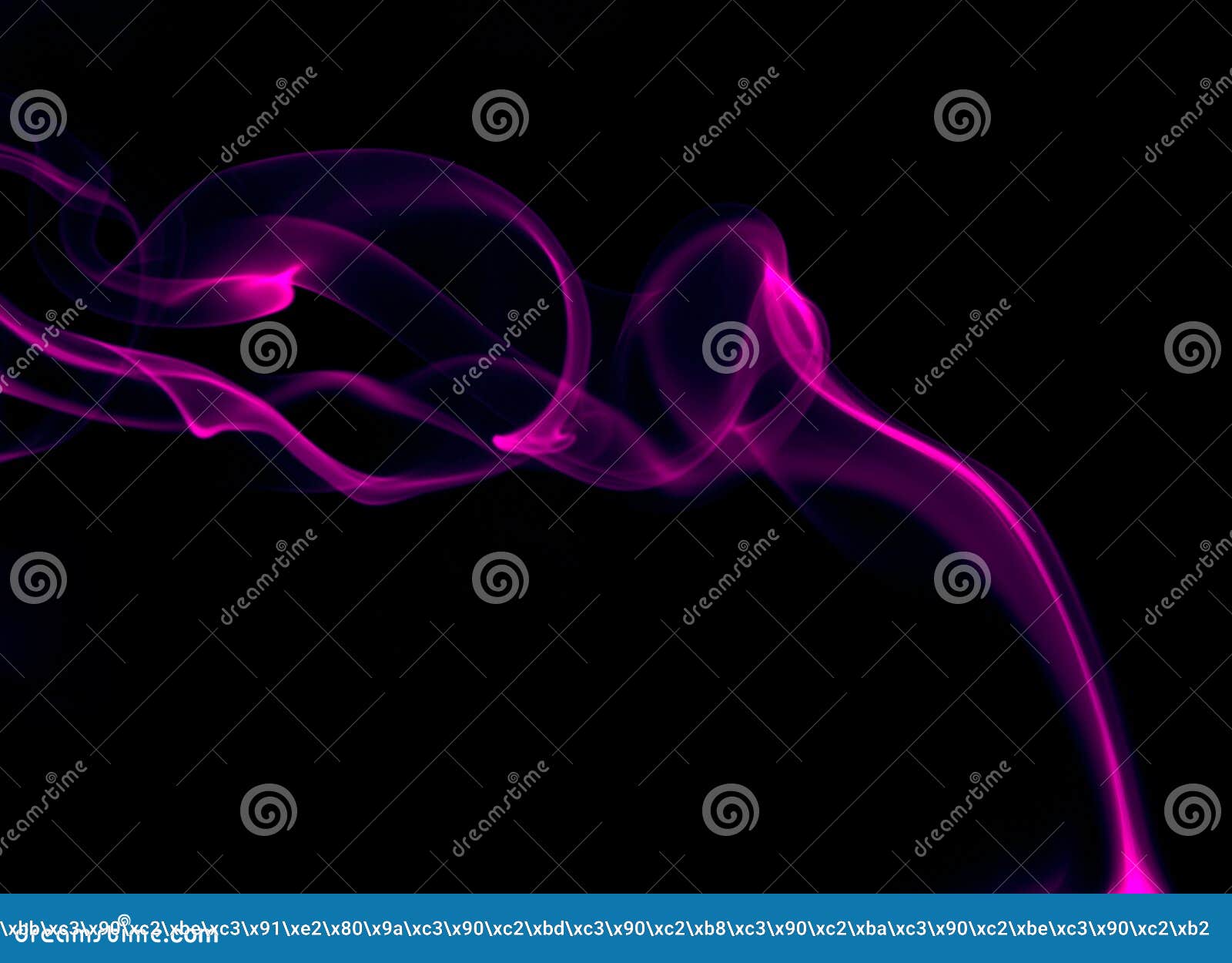 Violet Smoke on Black Background Stock Photo - Image of smoke ...