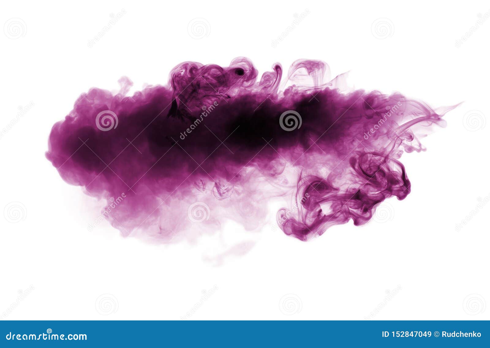Violet Smoke Isolated on White Stock Image - Image of eddy, banner ...