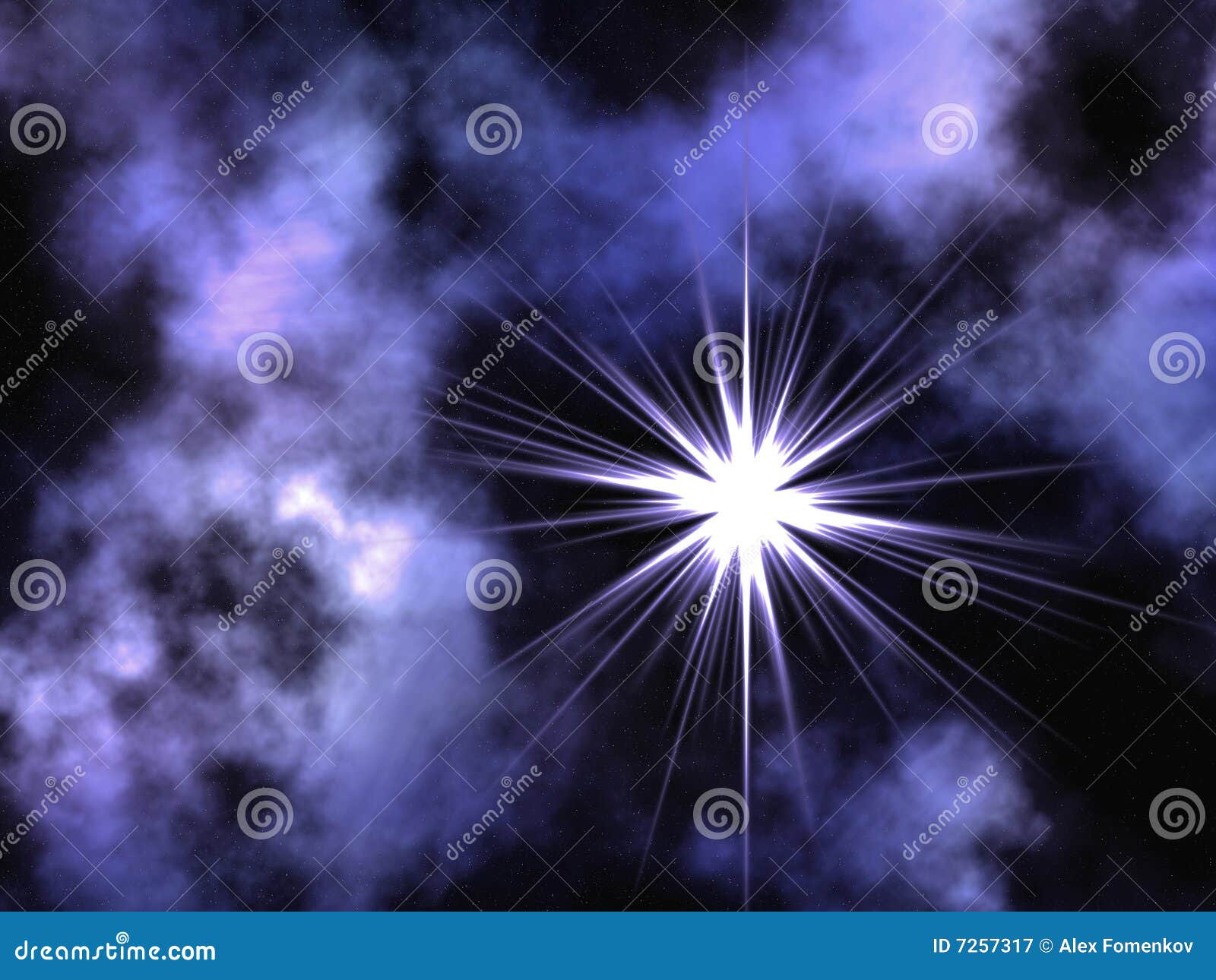 Violet space. stock illustration. Illustration of design - 7257317