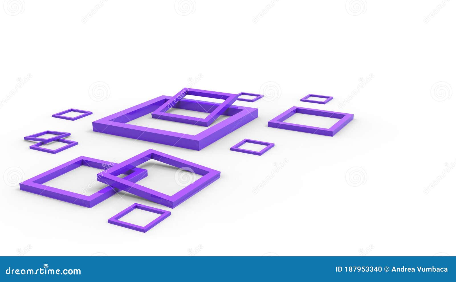 Violet Square White and Gray Abstract Background Texture. 3d ...