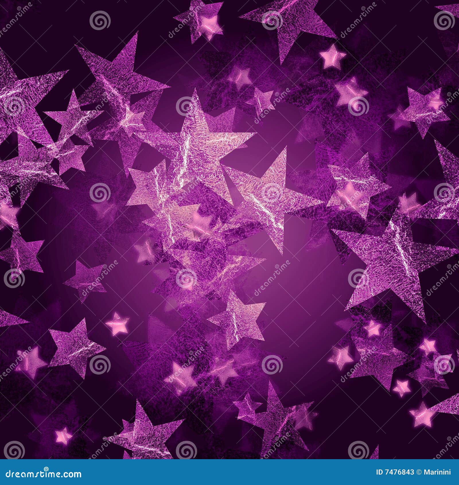 Violet Stars Background Ideally For Using In Mobile Games. Abstract ...
