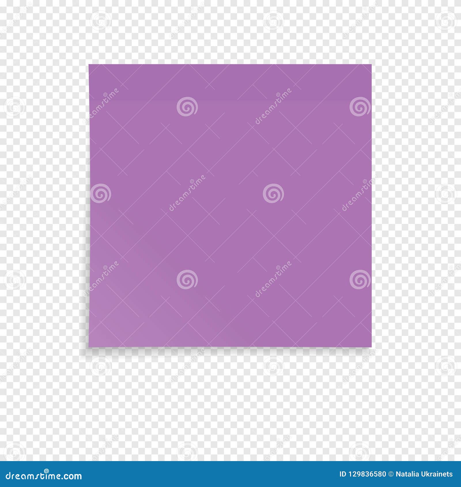 Violet Sticky Note Vector Illustration | CartoonDealer.com #69406316