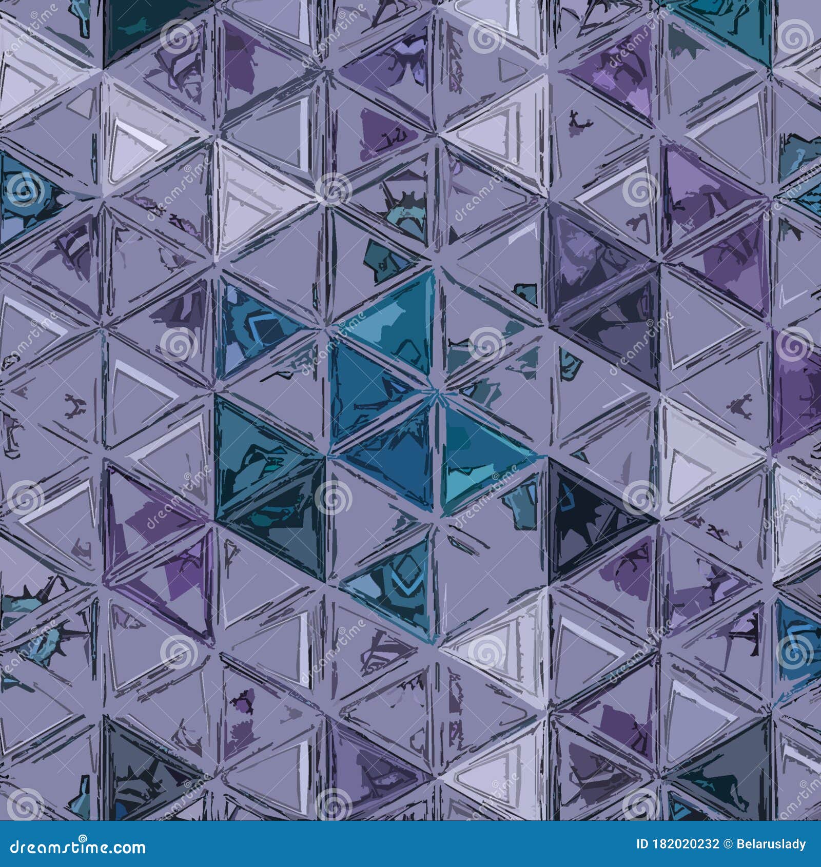 Violet Striped Texture with Triangles. Abstract Transparent Mosaic ...