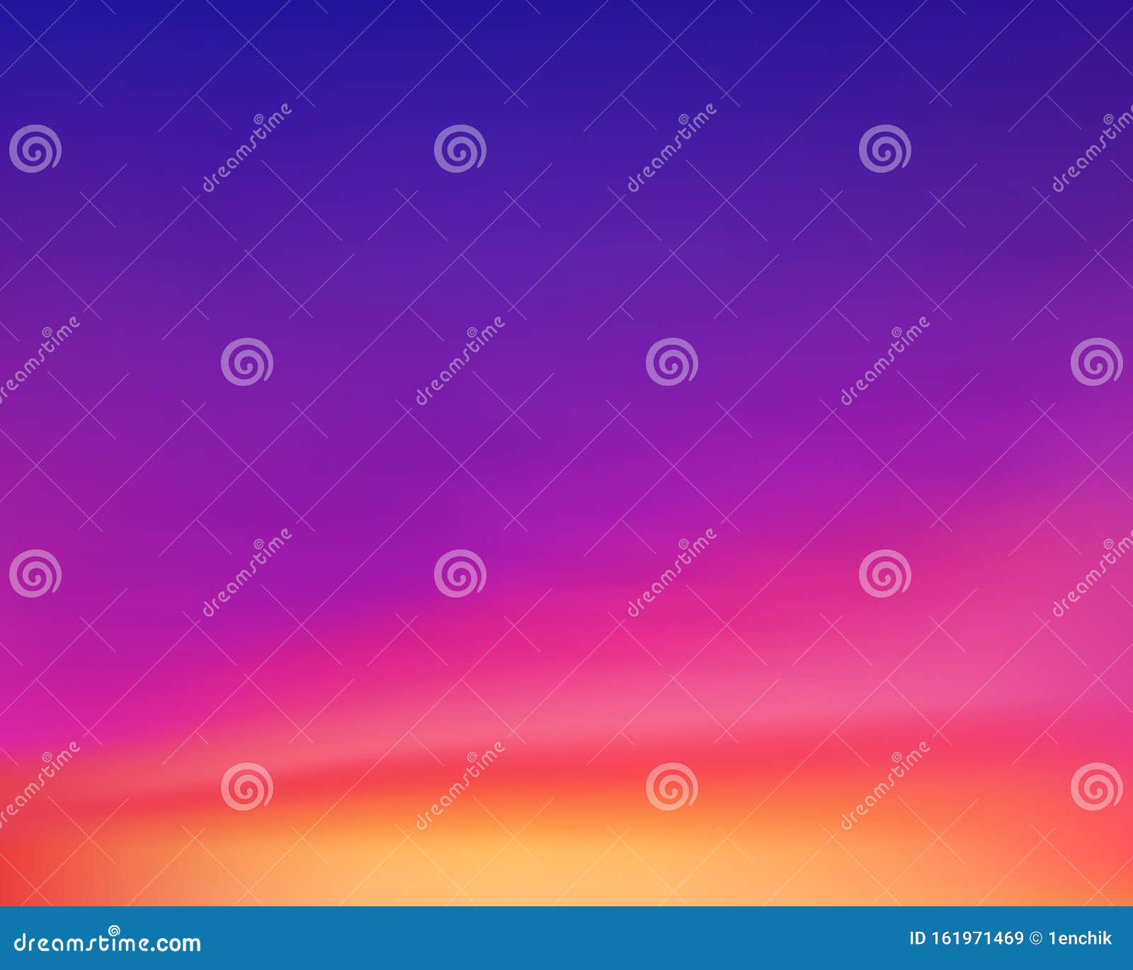 Violet Sunset Sky Vector Colorful Gradient Background Stock Vector ...