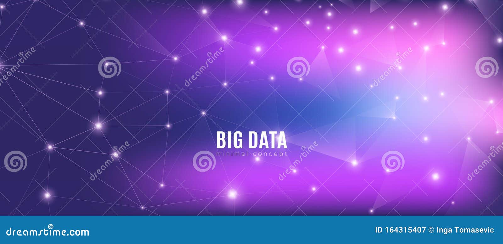 Violet Technology Wallpaper. Data Stream Stock Vector - Illustration of ...