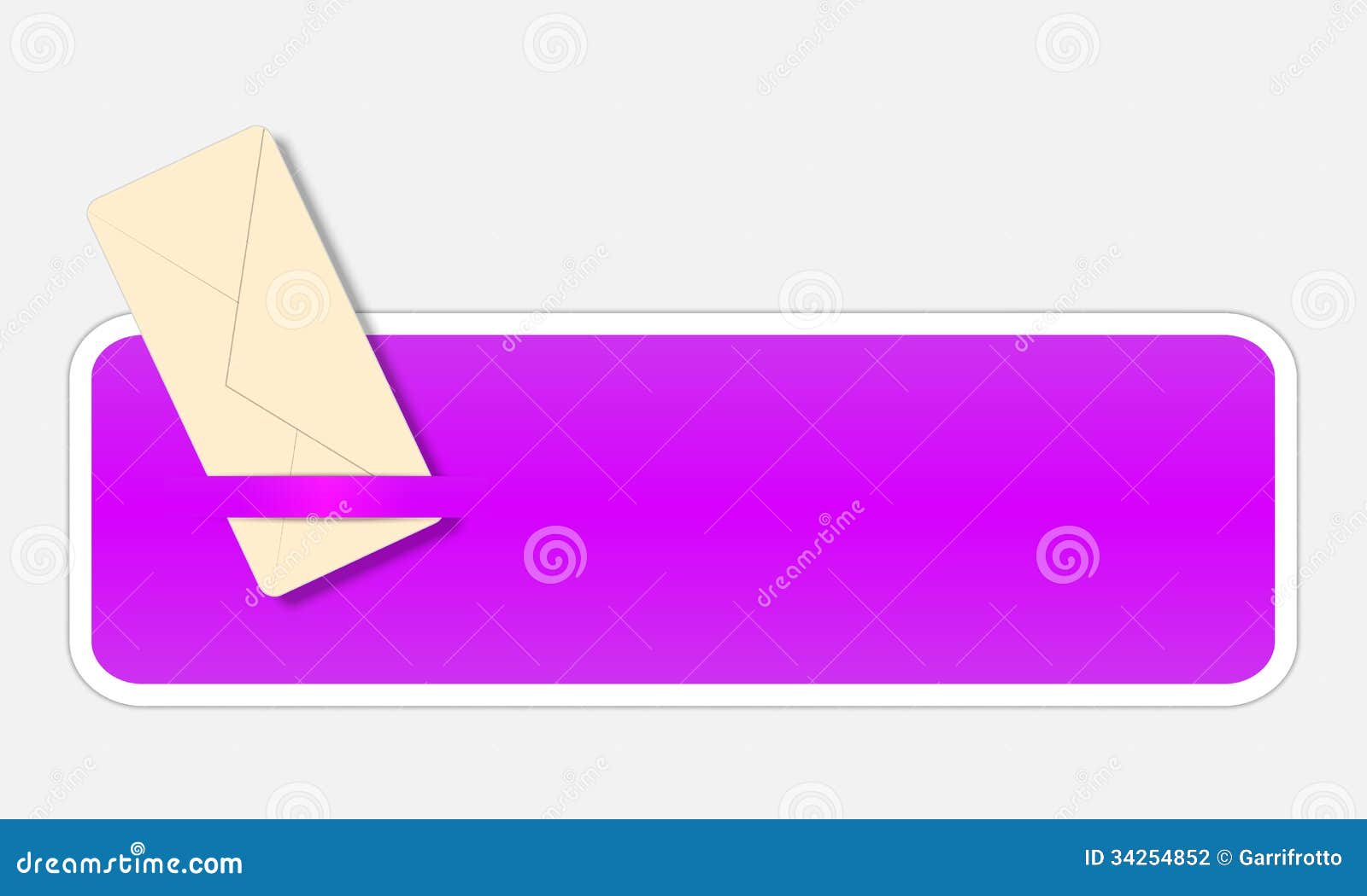 Violet text box stock vector. Illustration of cover, advertising - 34254852
