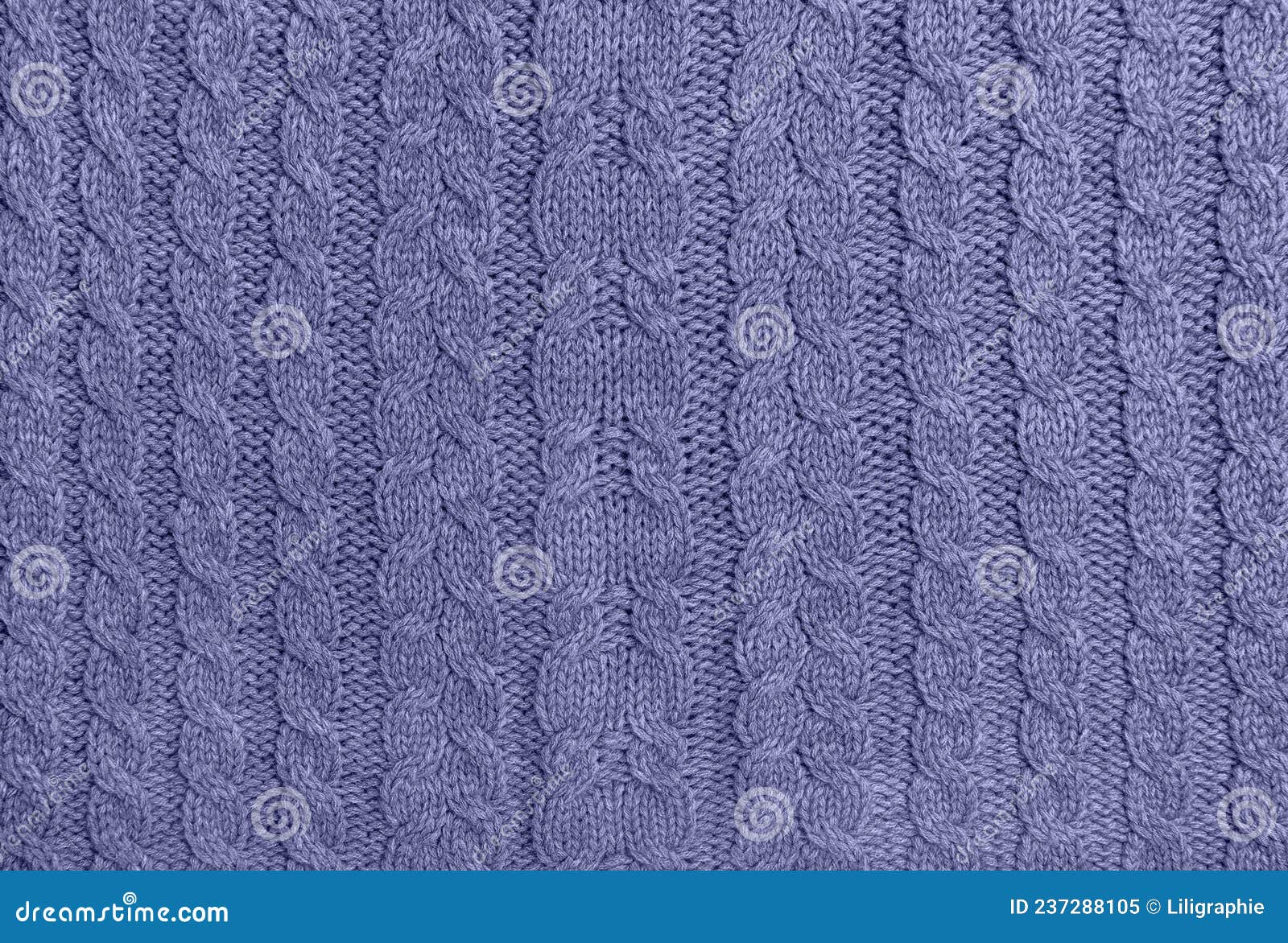 Violet Very Peri Knitted Wool Background Stock Image - Image of peri ...
