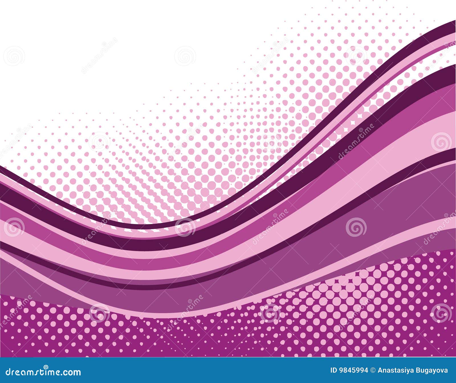 Violet waves background stock vector. Illustration of curve - 9845994