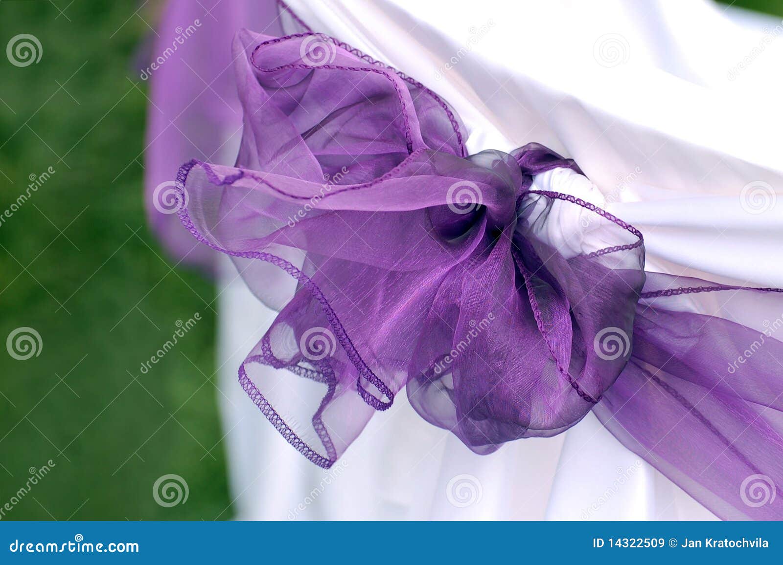 Violet wedding ribbon stock image. Image of decor, beautiful - 14322509