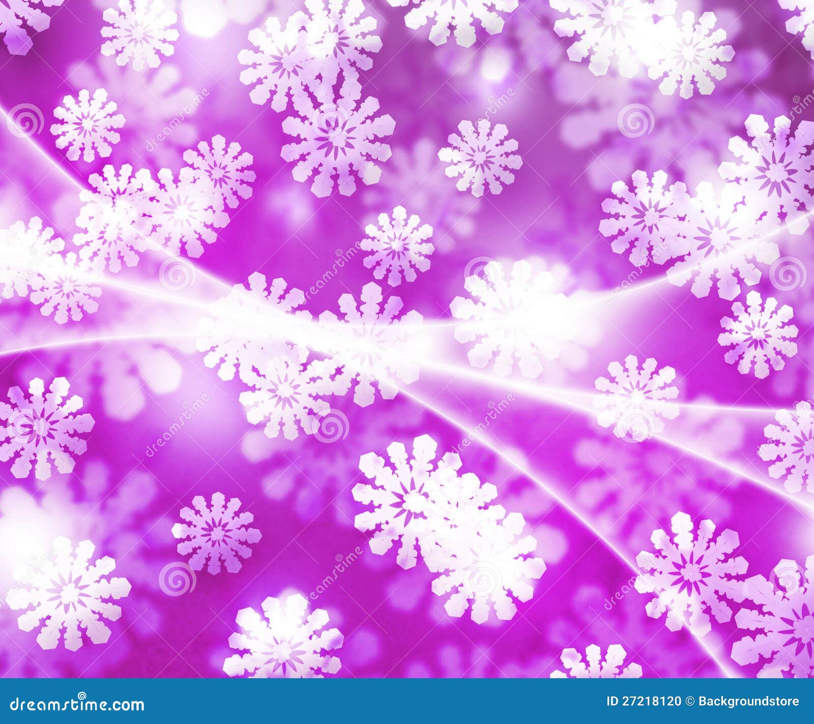 Violet Winter Bokeh Background Stock Illustration - Illustration of ...