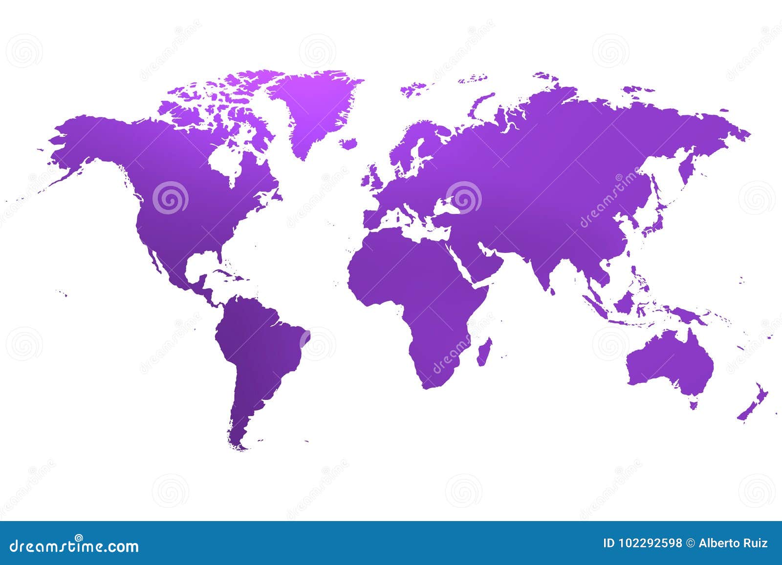 Violet worldmap stock illustration. Illustration of hexagons - 102292598