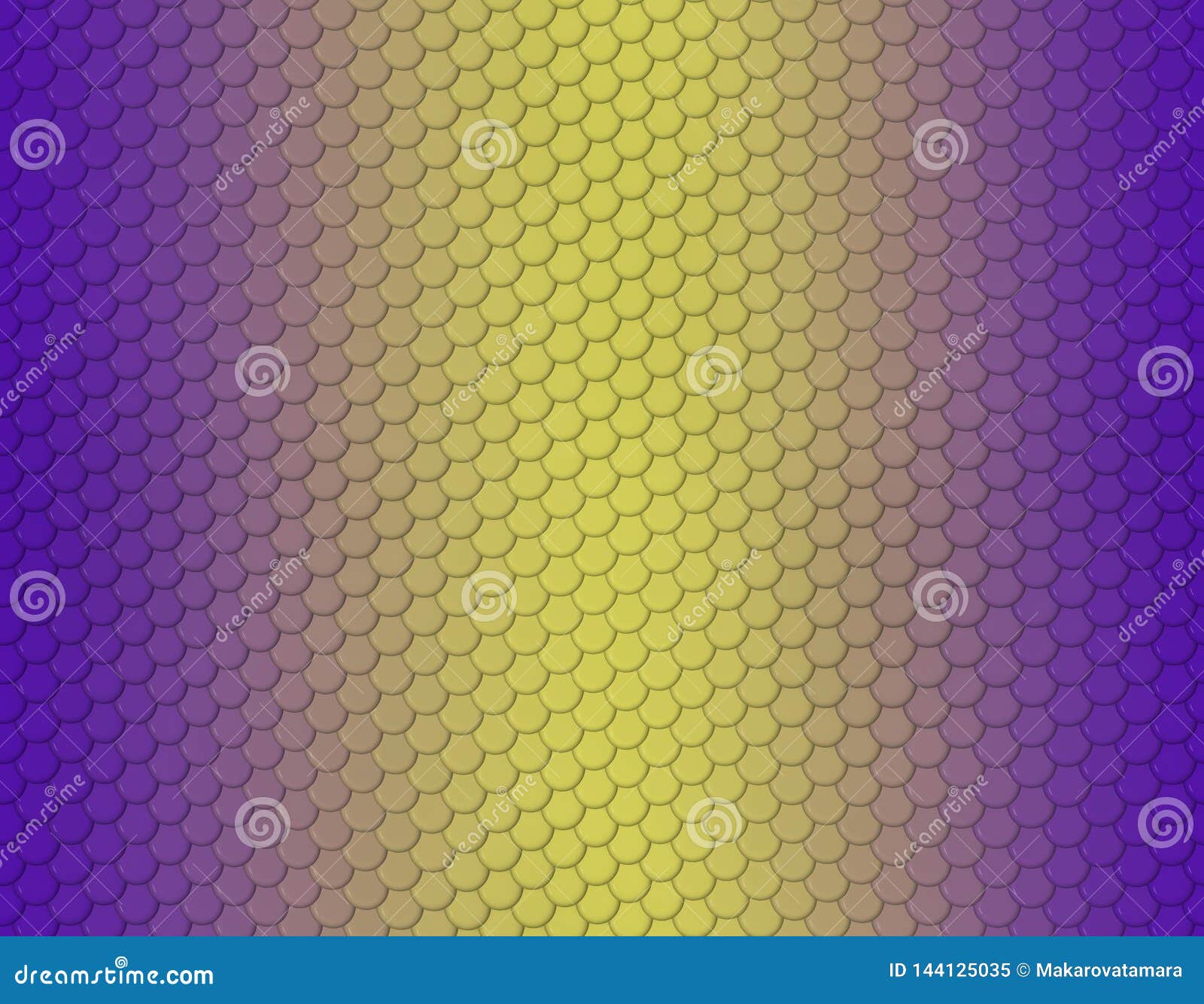 Violet and Yellow Gradient Snake Skin Pattern, Round Scale Stock ...