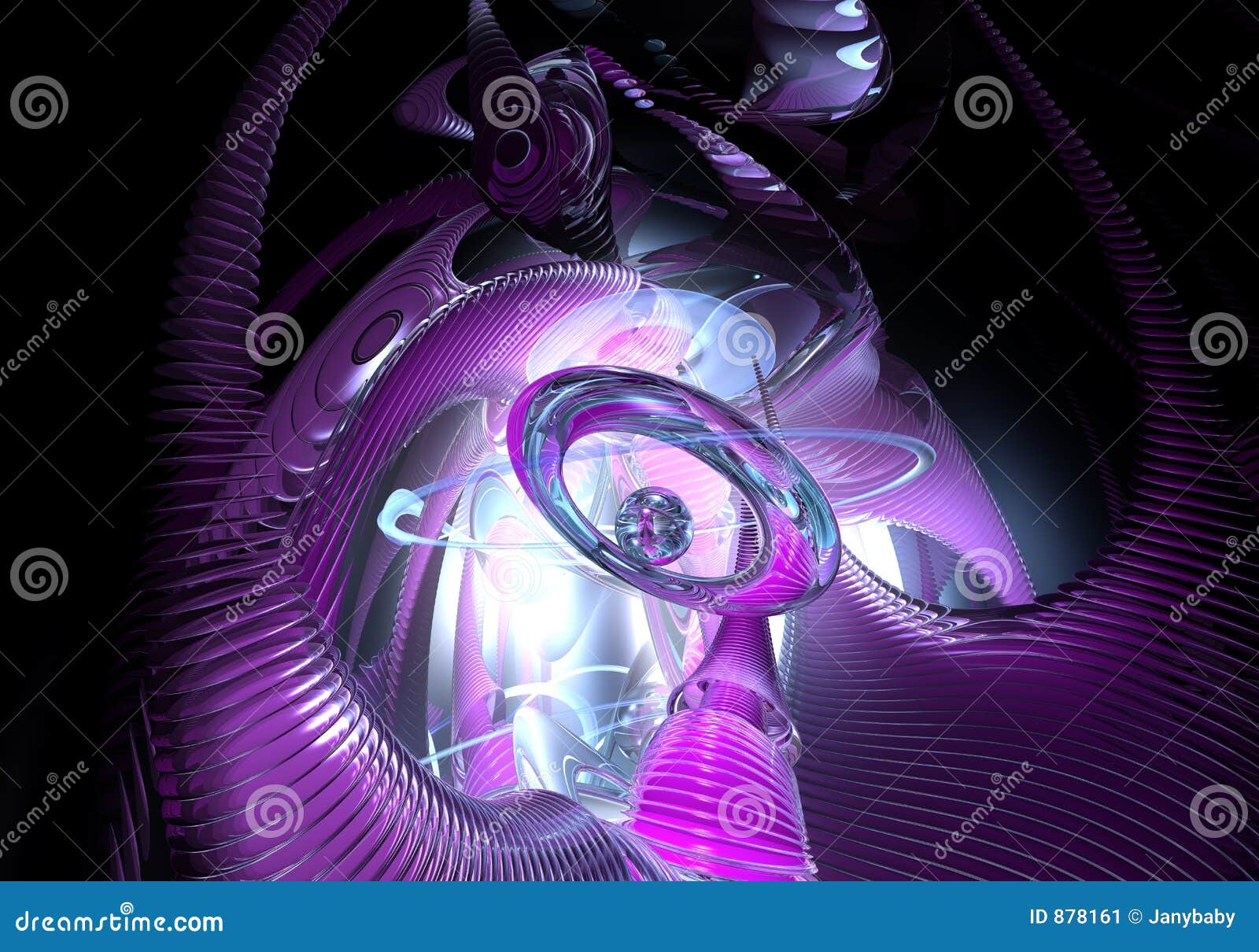 The violette space dream stock image. Image of abstract - 878161