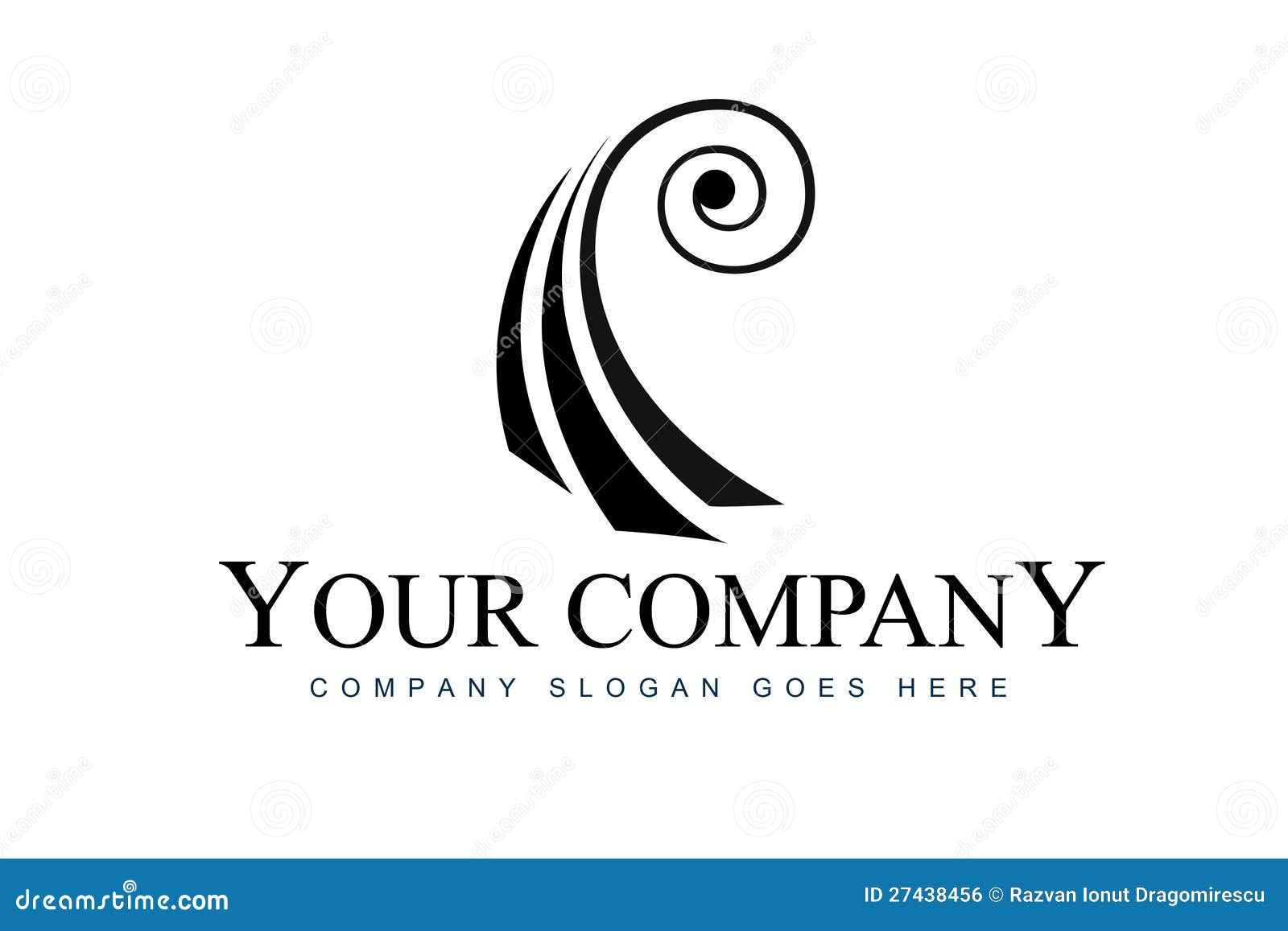 Violin Abstract Logo stock illustration. Illustration of designs - 27438456