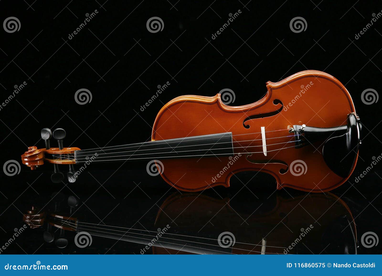 Violin on a Black Background Stock Image - Image of acoustic, musician ...