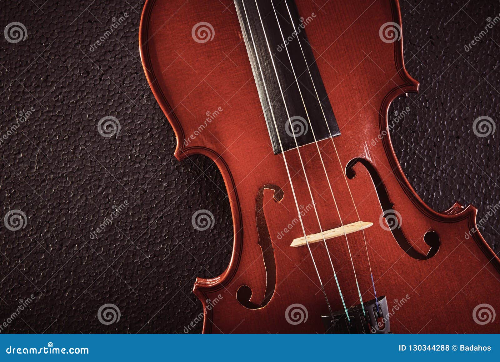 Violin on black background stock photo. Image of musician - 130344288
