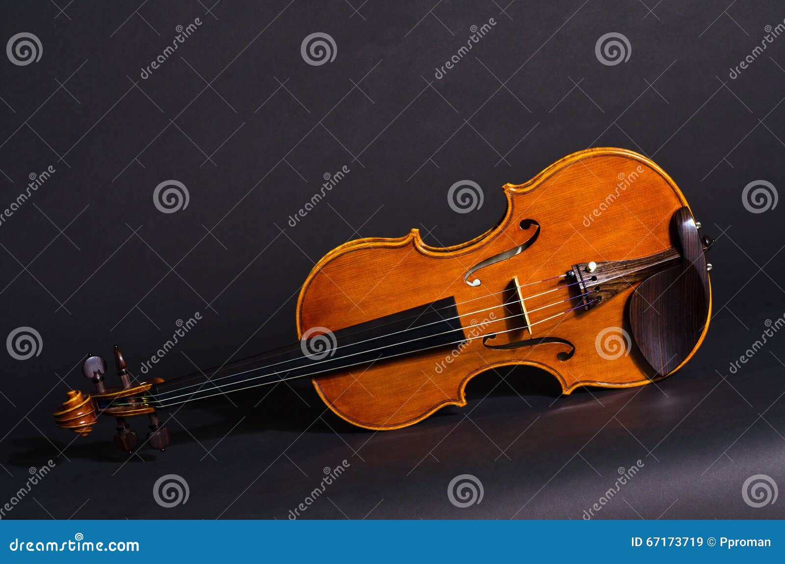Violin on black background stock image. Image of front - 67173719