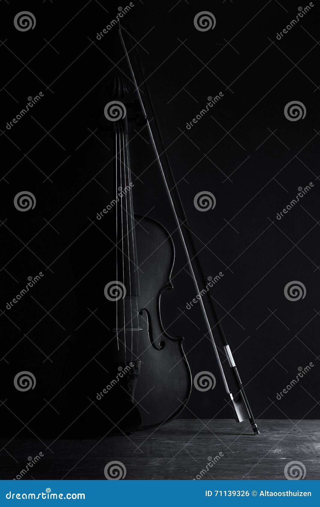 Violin On Black Background Royalty-Free Stock Image | CartoonDealer.com ...