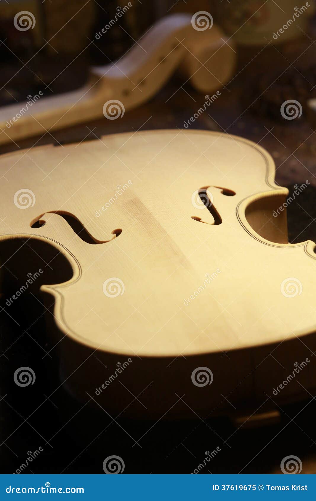 Violin body stock image. Image of stringed, handmade - 37619675