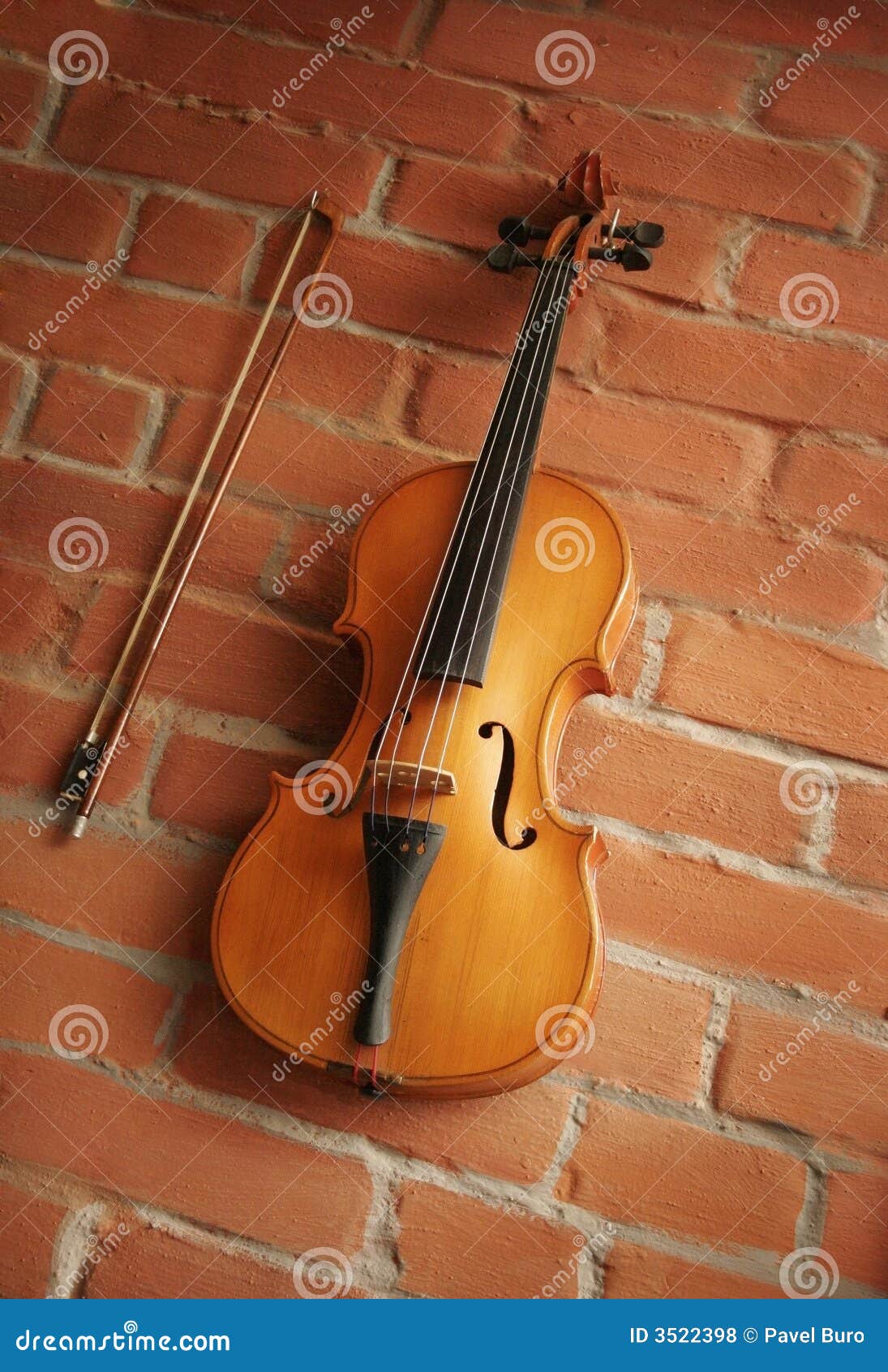 Violin & Bow Picture. Image: 3522398