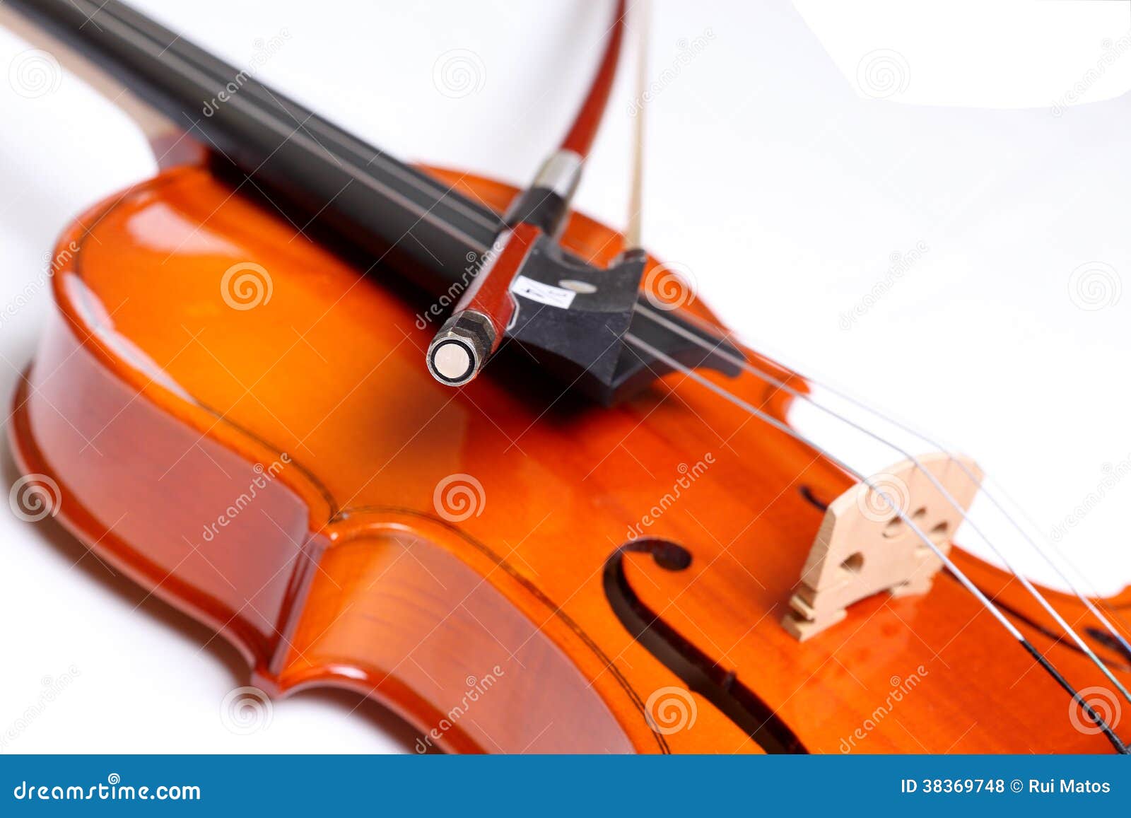 Violin and bow stock photo. Image of culture, focus, classic - 38369748