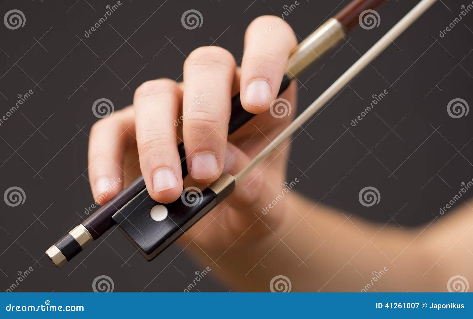 Violin bow stock image. Image of performer, entertainment - 41261007