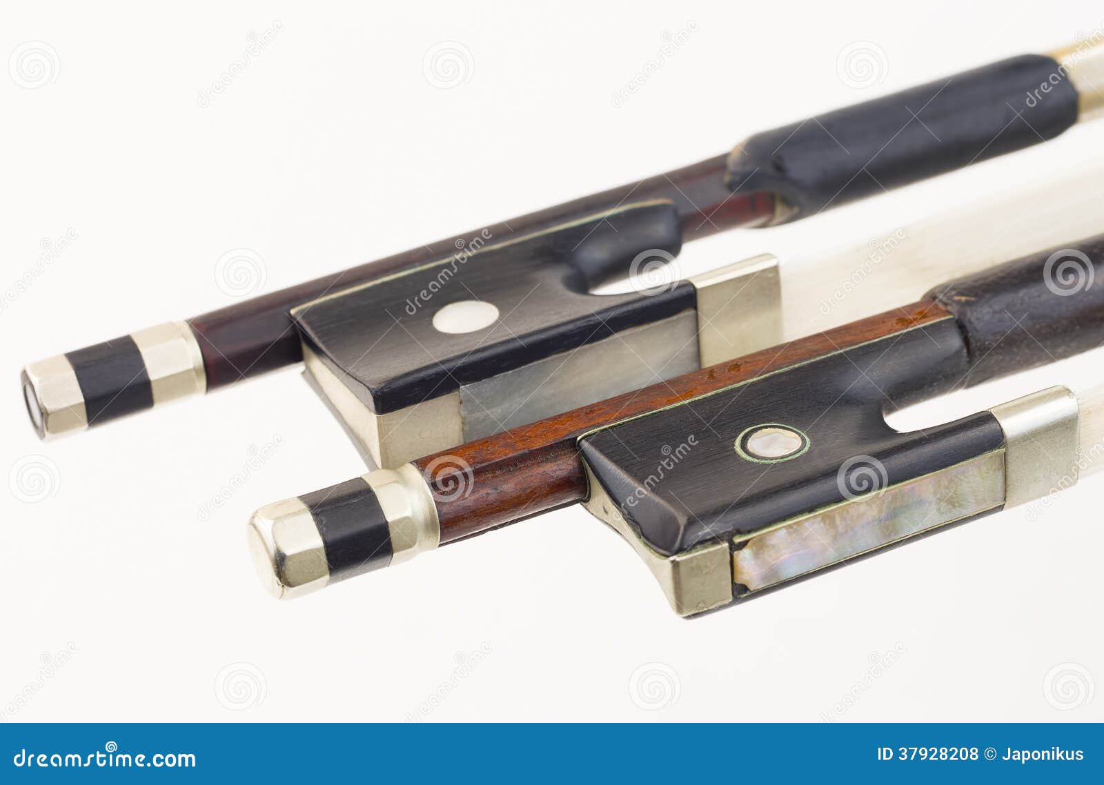 Violin bows stock photo. Image of beautiful, solo, close - 37928208