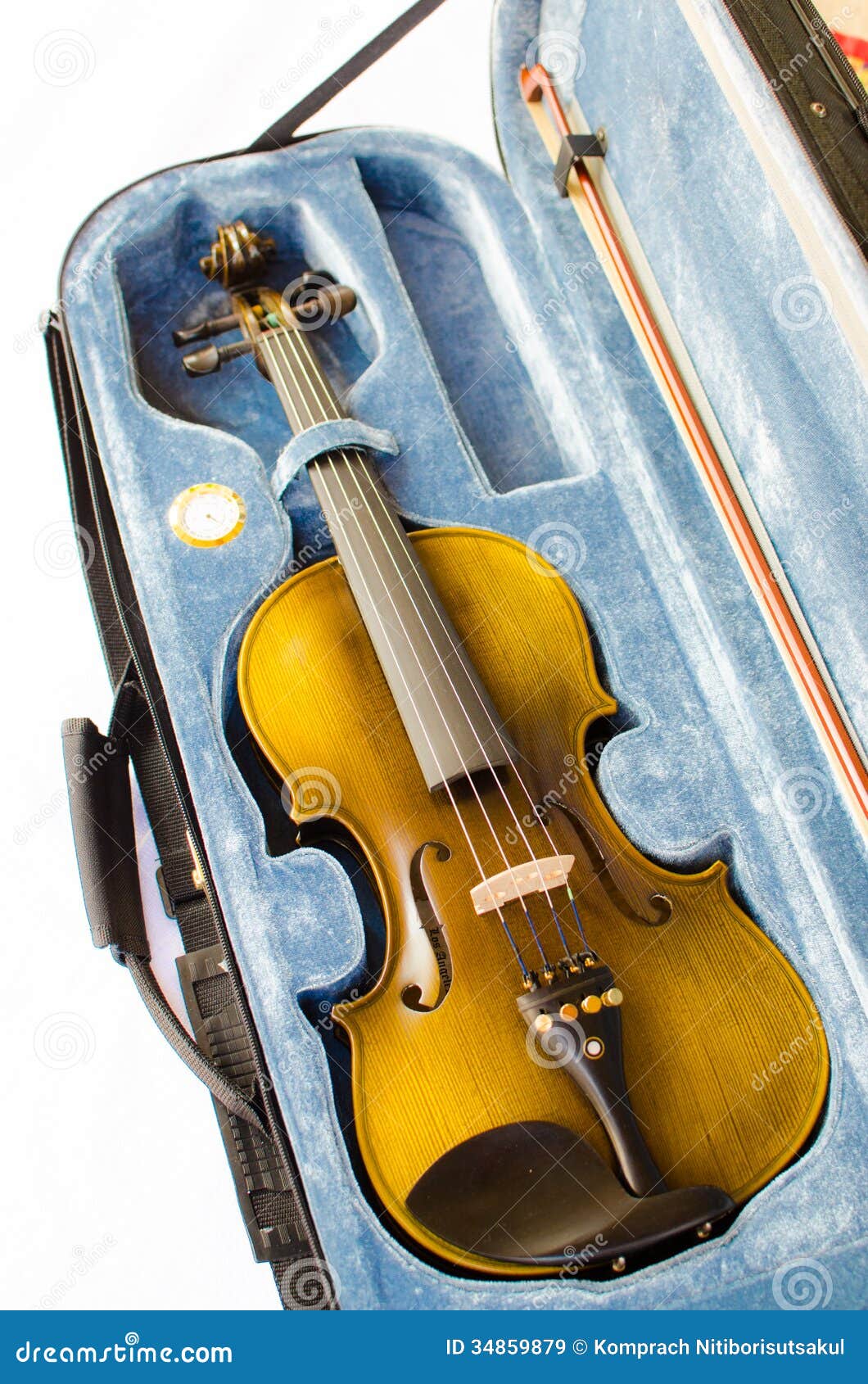 Violin in the box. stock image. Image of stringed, vintage - 34859879