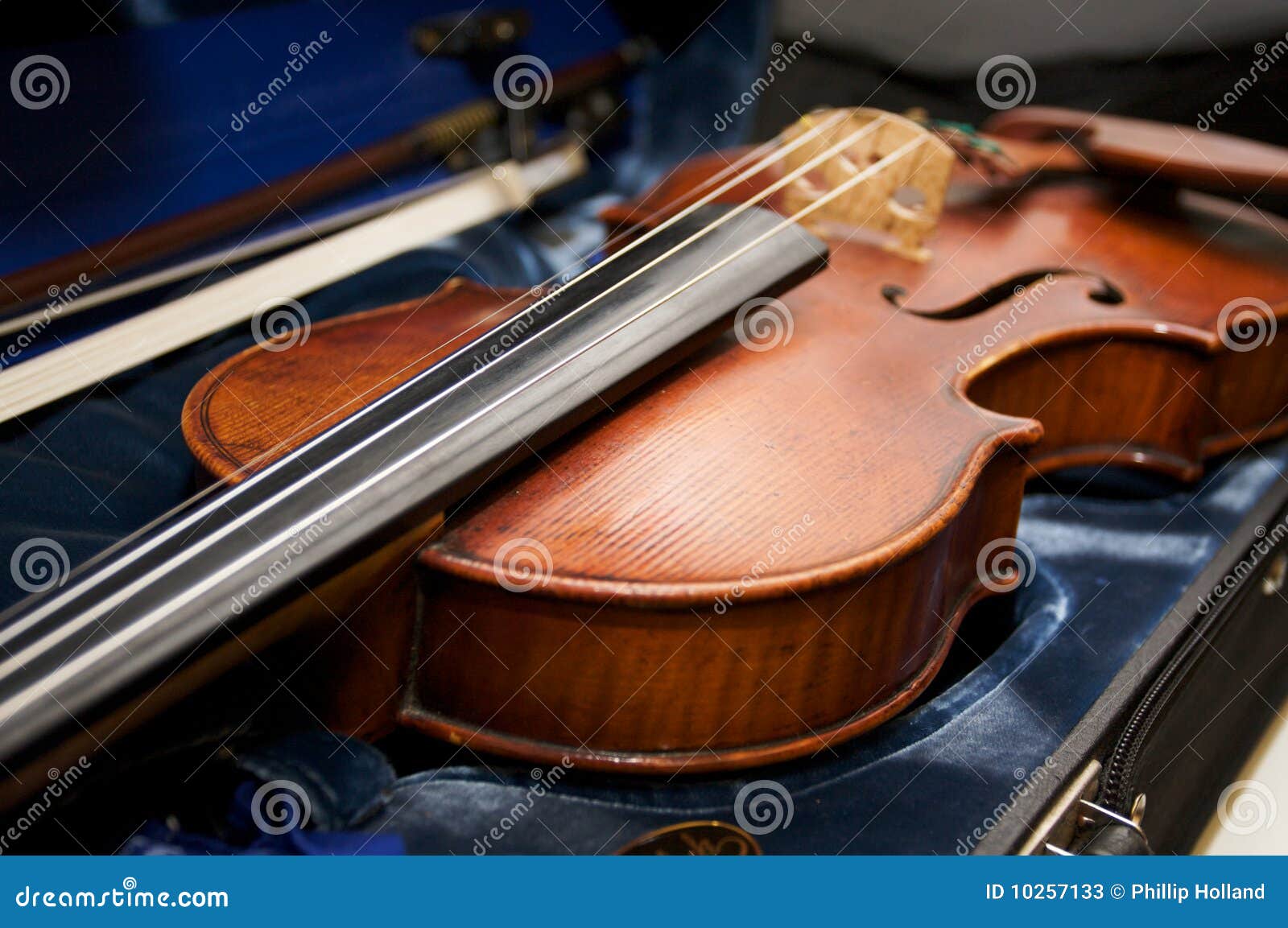Violin in Case stock image. Image of cello, choir, celtic - 10257133