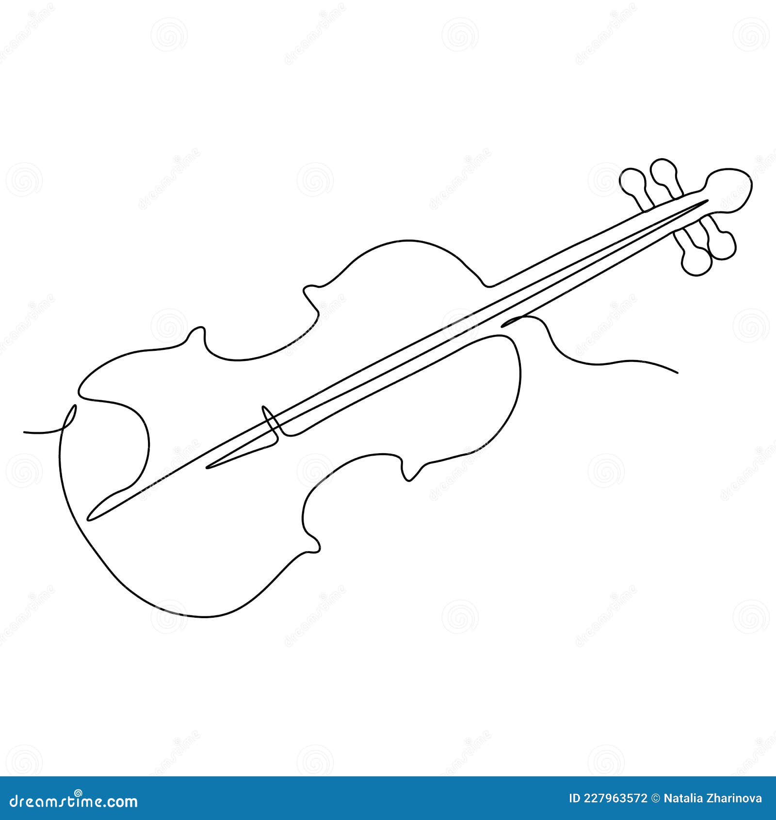 Violin Continuous One Line Drawing Minimalist Design Isolated On White ... Violin Continuous One Line Drawing Minimalist Design Isolated On White ...