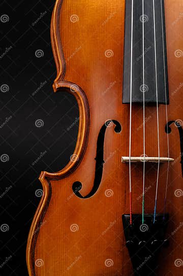 Violin front view cropped stock photo. Image of harmony - 29231710