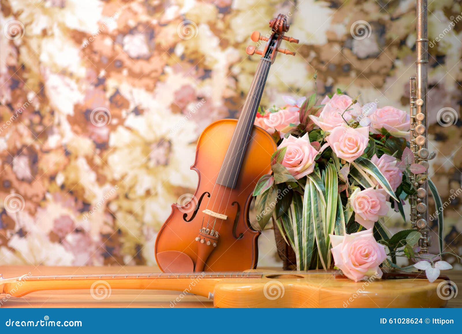 Rose Flute Wallpaper