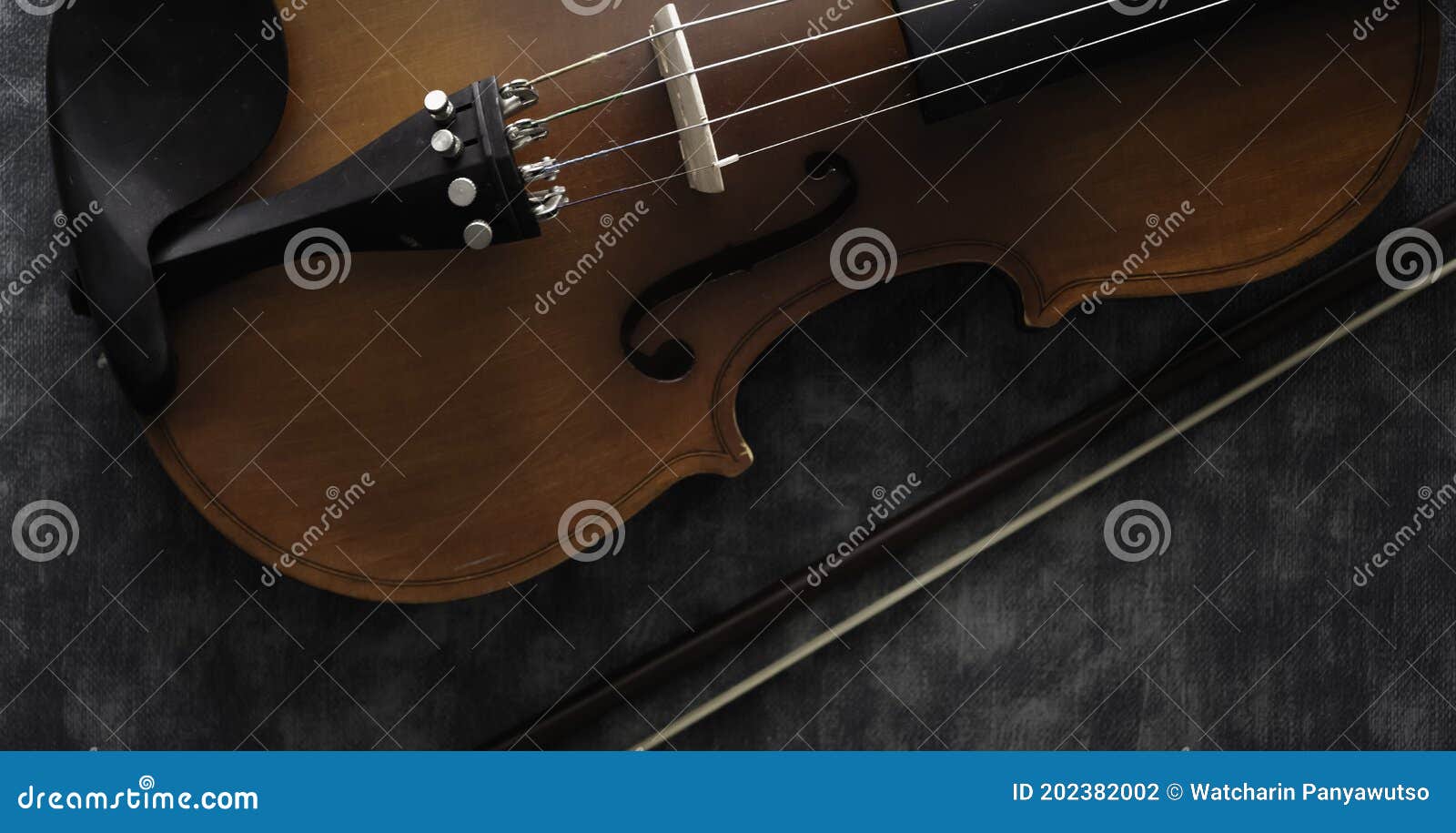 Violin Half Front Side Put on Background Stock Photo - Image of fiddle ...