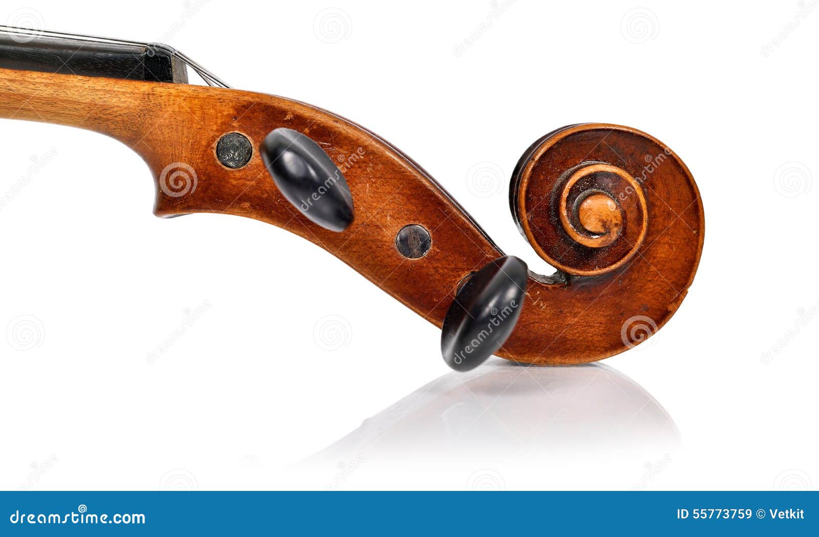 Violin head stock image. Image of obsolete, style, musical - 55773759