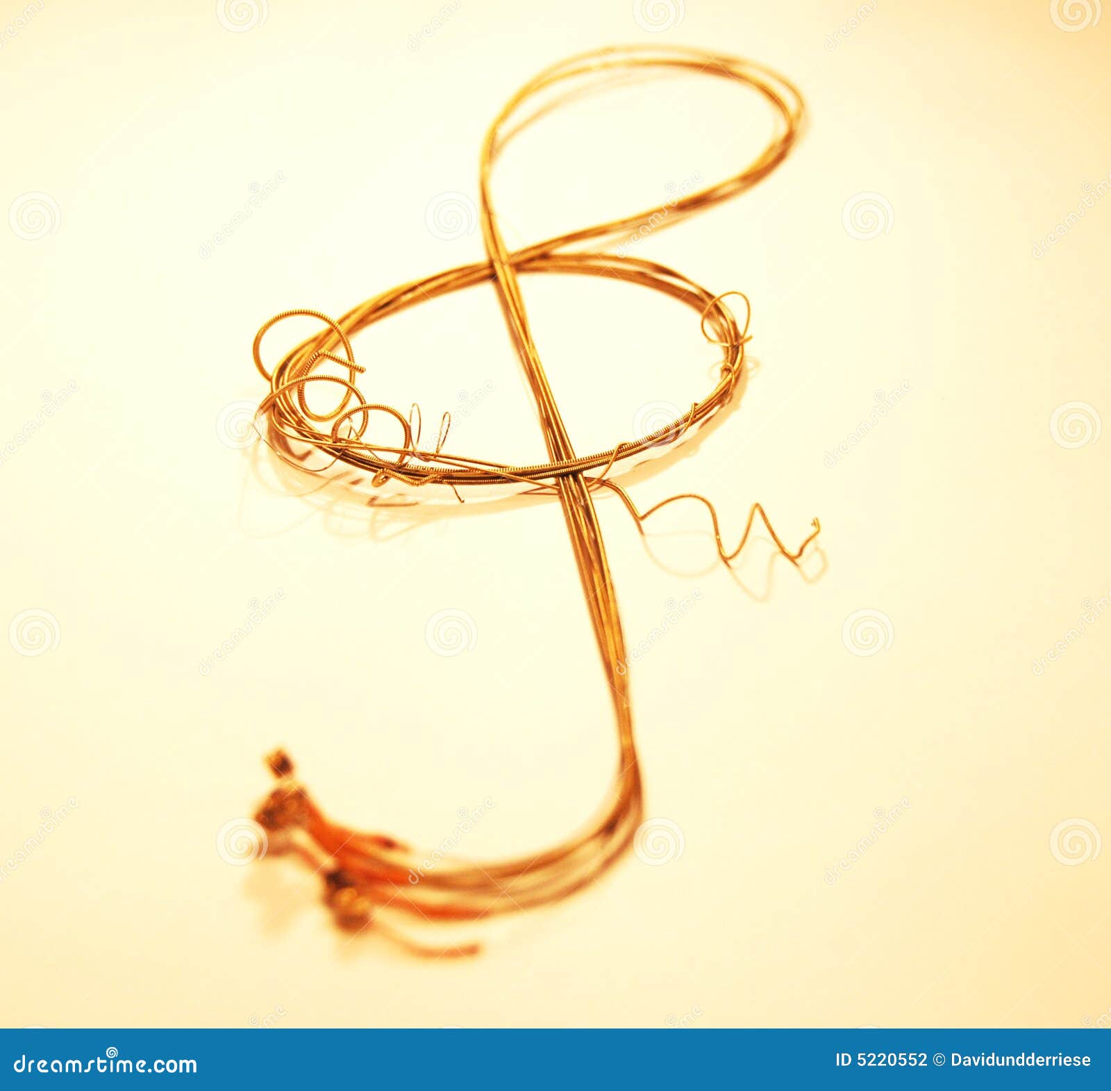 Violin key. stock photo. Image of design, classical, metal - 5220552