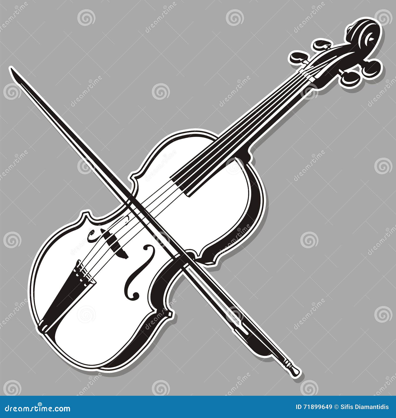 Violin Line Art Stock Illustrations – 3,076 Violin Line Art Stock ...