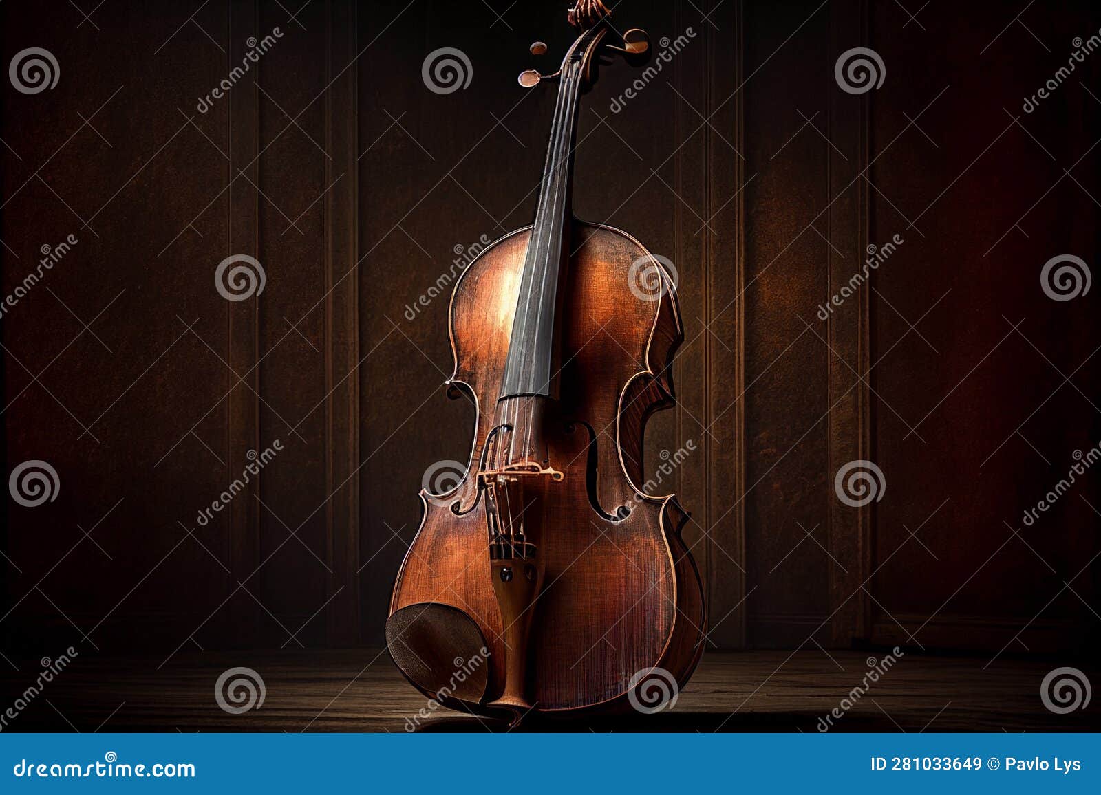 Violin Musical Instrument. AI Generated Stock Illustration ...