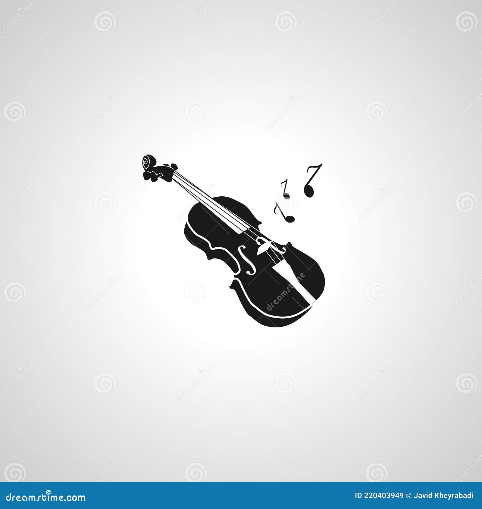 Violin Musical Instrument Isolated Icon. Violin Musical Instrument ...