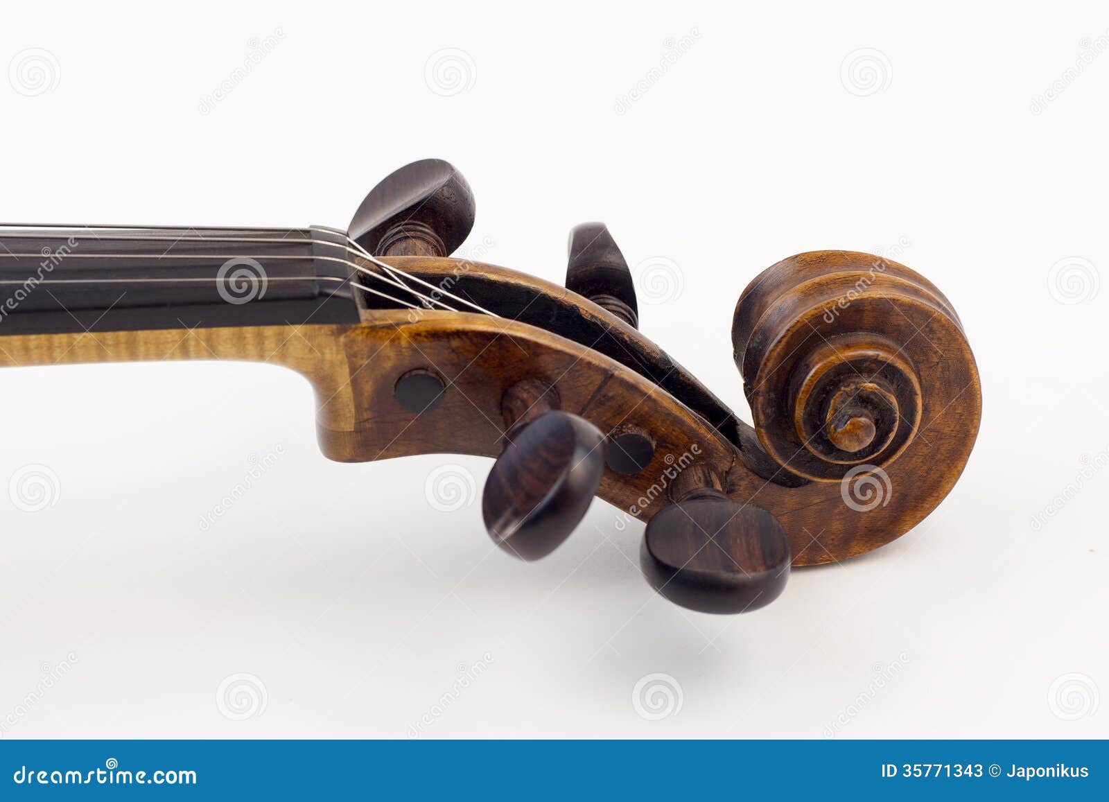 Violin peg box stock image. Image of classic, pegs, concert - 35771343