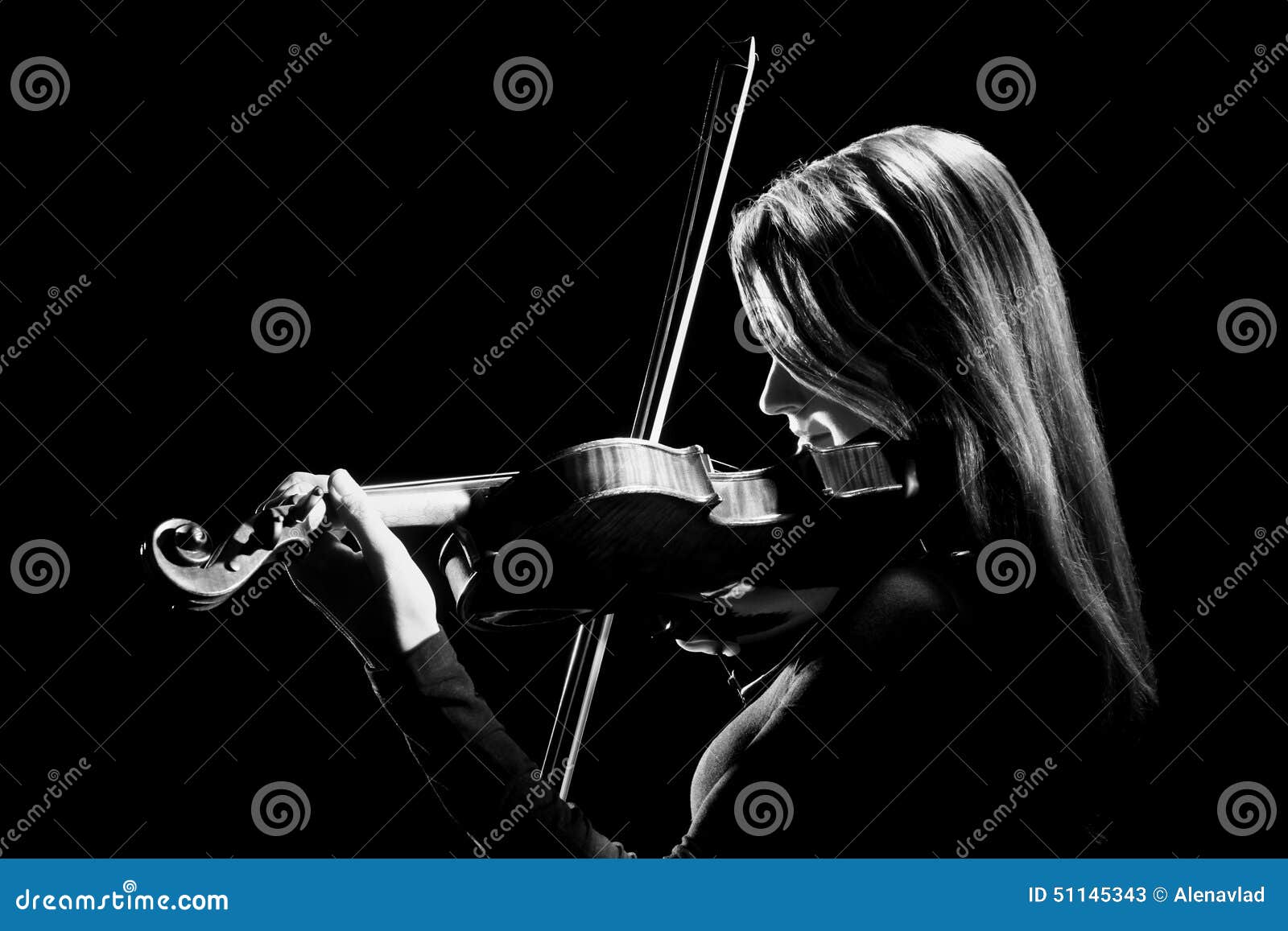 Violin player violinist stock image. Image of black, musical - 51145343