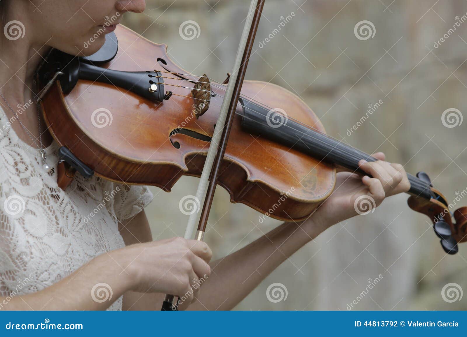Violin player stock photo. Image of person, classical - 44813792
