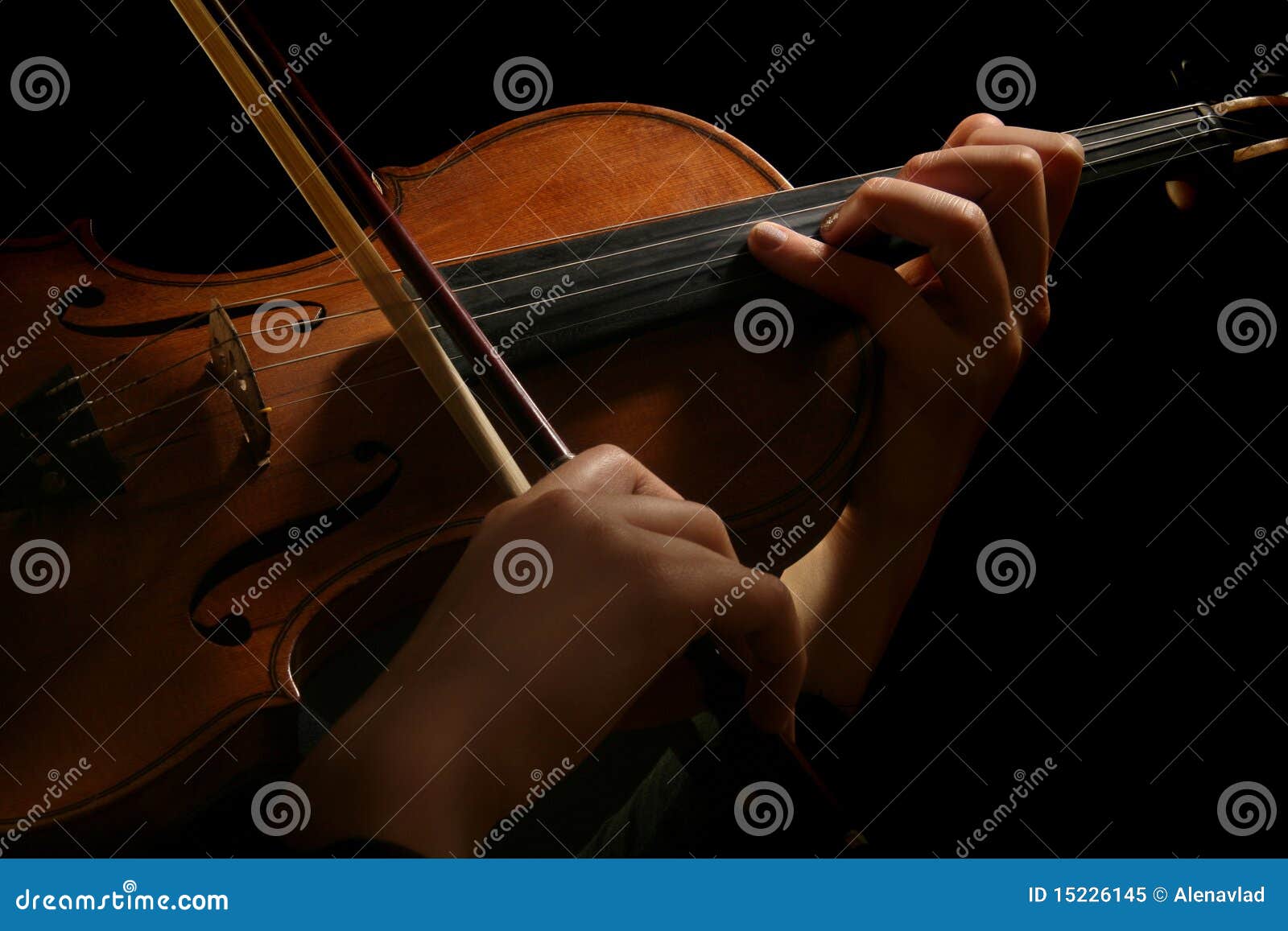 Violin playing hands stock image. Image of fiddlestick - 15226145