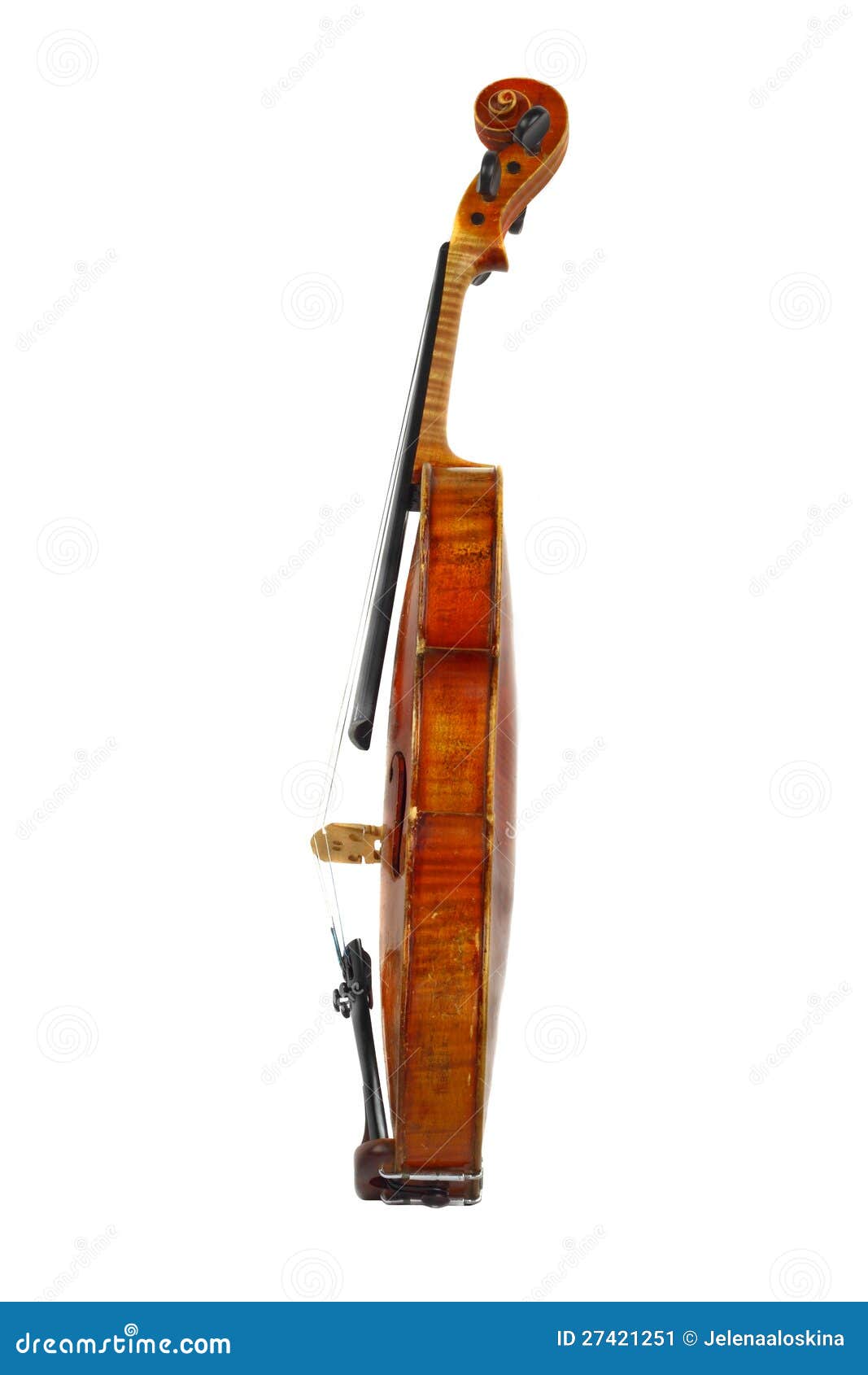 Violin profile stock image. Image of sounding, instruments - 27421251