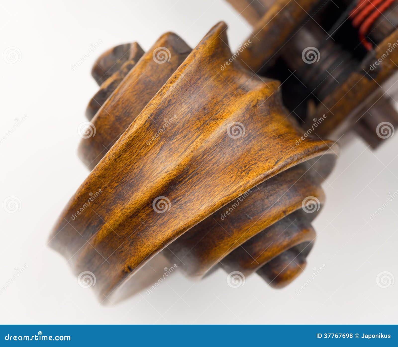 Violin scroll stock photo. Image of entertainment, snail - 37767698