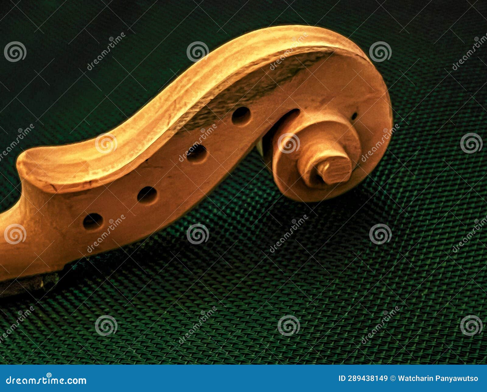 Violin Scroll,part of Acoustic Instrument Stock Image - Image of fiddle ...
