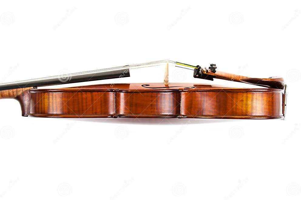 Violin from the side stock photo. Image of concerto, viola - 44636046