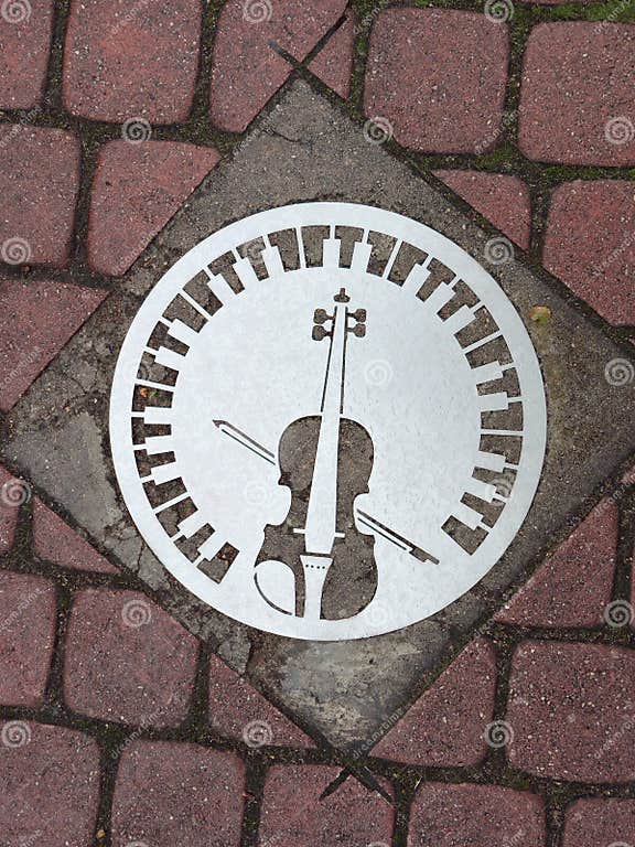 Violin sign stock image. Image of closeup, background - 45549873