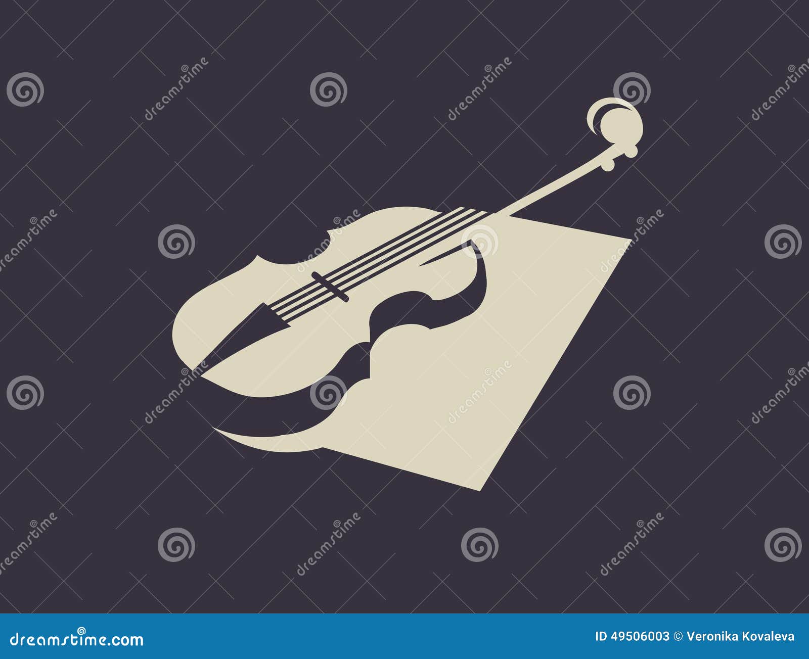 Violin Silhouette - Fiddle, Is A Wooden String Instrument In The Violin ...