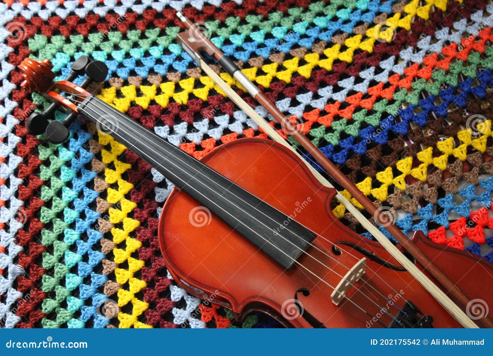 Violin Stringed Musical Instrument of Italian Origin Stock Photo ...